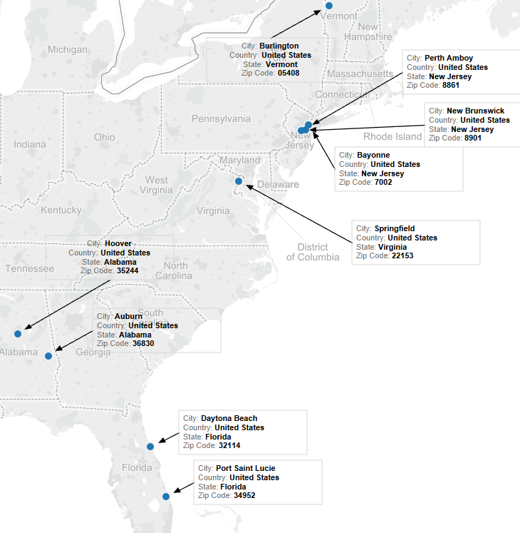 ions From Tableau Training How Do ZIP Codes Work In Tableau