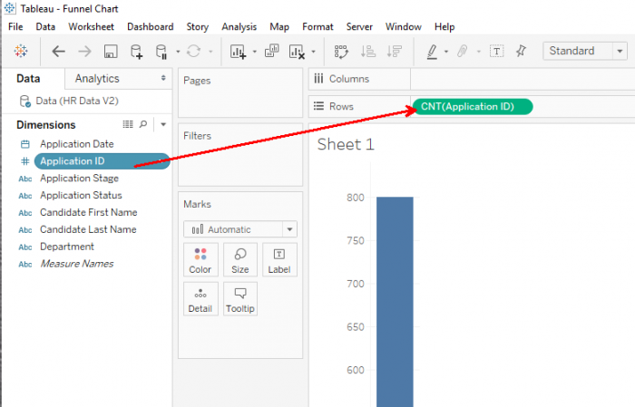 Two Ways to Build Funnel Charts in Tableau - InterWorks