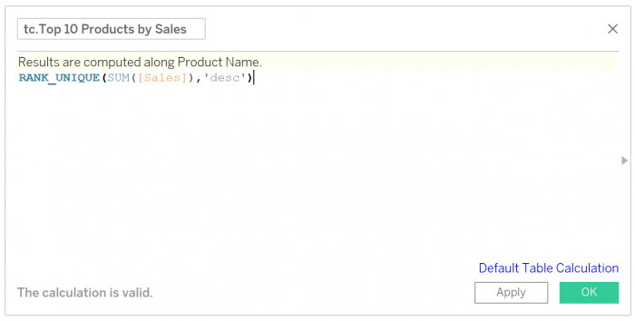 Hiding Data In Tableau With Table Calculations And Level Of Detail