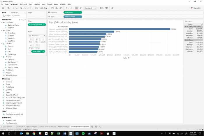 Hiding Data In Tableau With Table Calculations And Level Of Detail