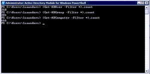 A Quick and Easy Way to Get Active Directory Counts - InterWorks