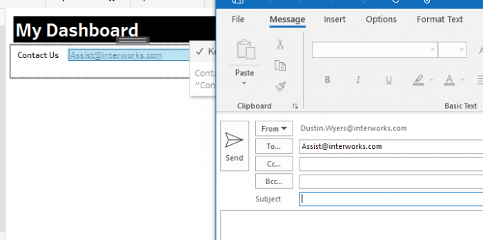 Advance with Assist: Adding Email Links to Your Dashboard - InterWorks