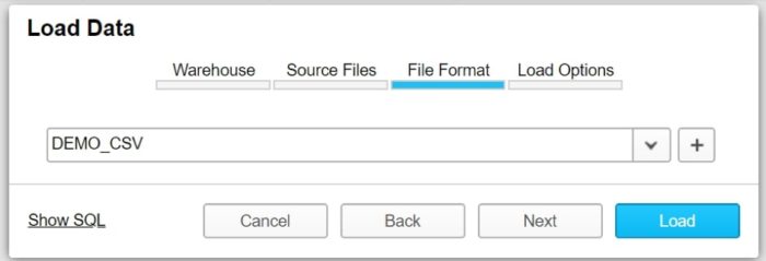Zero to Snowflake: Importing Data Without Code via the User Interface ...