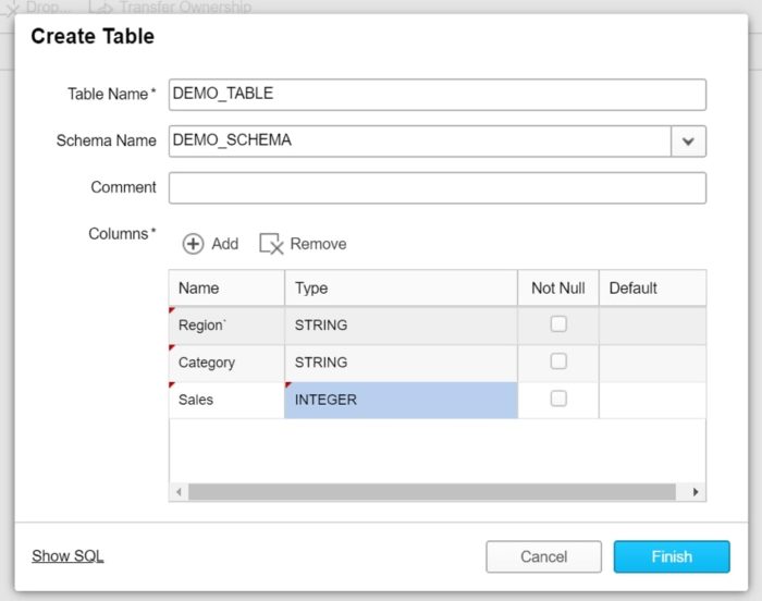 Zero to Snowflake: Importing Data Without Code via the User Interface ...
