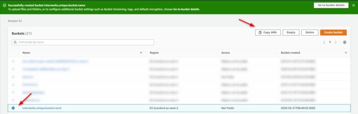 Creating and Sharing an AWS S3 Bucket - InterWorks