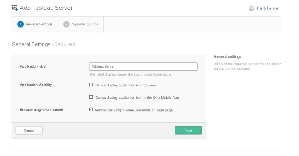 Connecting Tableau Server To Okta Universal Directory Interworks