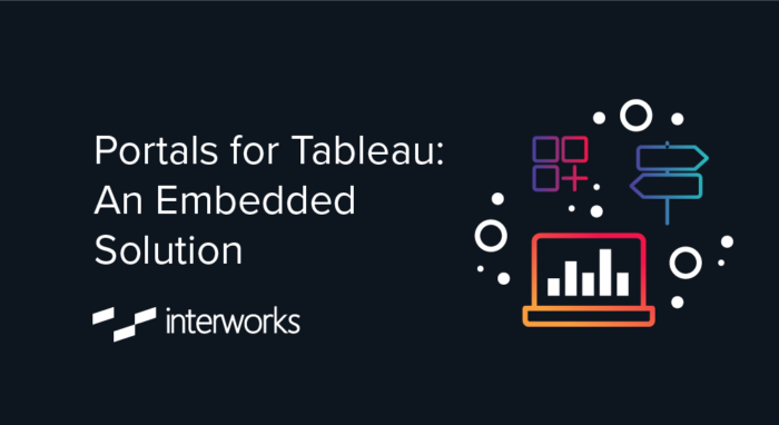 Portals for Tableau - An Embedded Solution - InterWorks