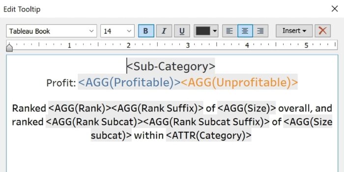 Going Deep with Tableau Tooltips: Conditional Formatting - InterWorks