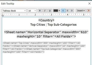 Going Deep with Tableau Tooltips: Multiple Vizzes - InterWorks