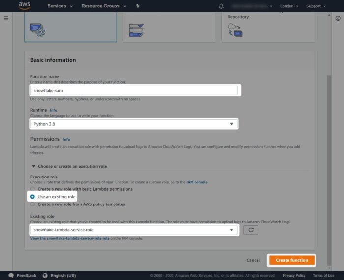 Zero to Snowflake: Setting Up Snowflake External Functions with AWS ...