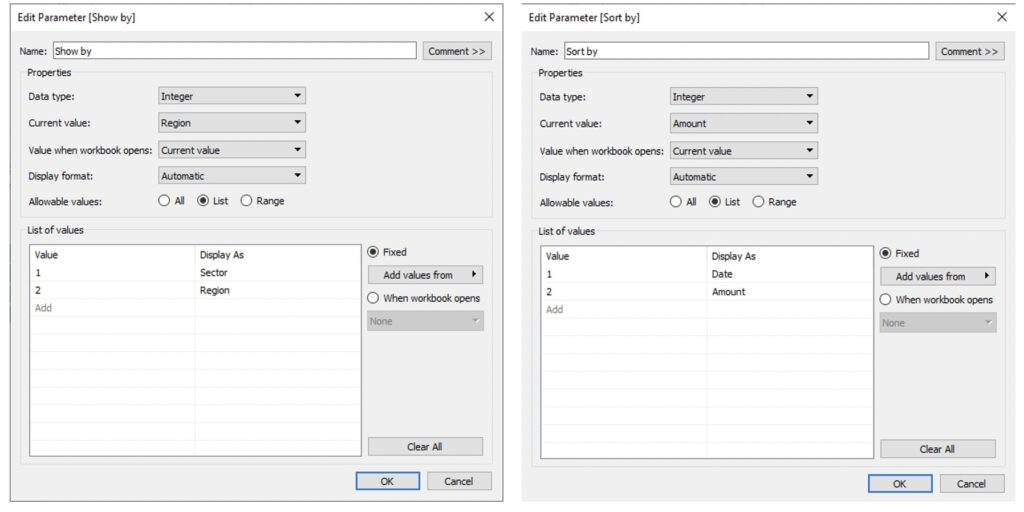 Simplified Parameter Actions in Tableau - InterWorks