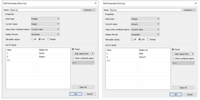 Simplified Parameter Actions in Tableau - InterWorks