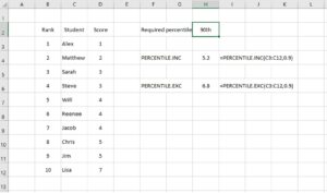 Using Excel PERCENTILE Functions in Tableau - InterWorks