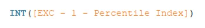 Using Excel PERCENTILE Functions in Tableau - InterWorks