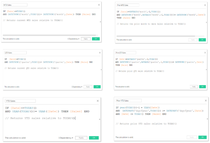 Working with Dates in Tableau: Optimizing Date Selection Logic - InterWorks