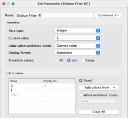 Dynamically Adding & Removing Columns with a Collapsible Menu in ...