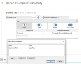 Options for Row-Level Security in Tableau - InterWorks