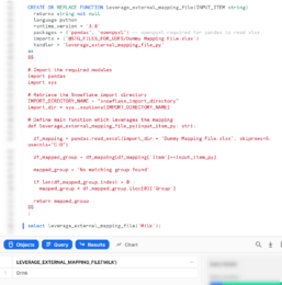 A Definitive Guide to Python UDFs in the Snowflake UI - InterWorks
