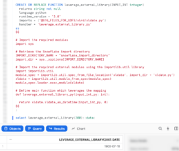 A Definitive Guide to Python UDFs in the Snowflake UI - InterWorks