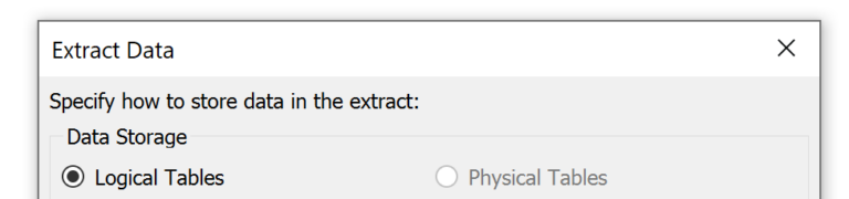 Tableau Relationships: Extracts - InterWorks