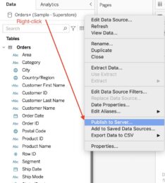 How to Set Up a Published Data Source in Tableau - InterWorks