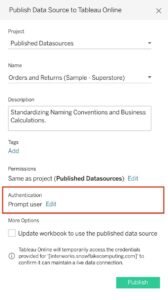 How to Set Up a Published Data Source in Tableau - InterWorks