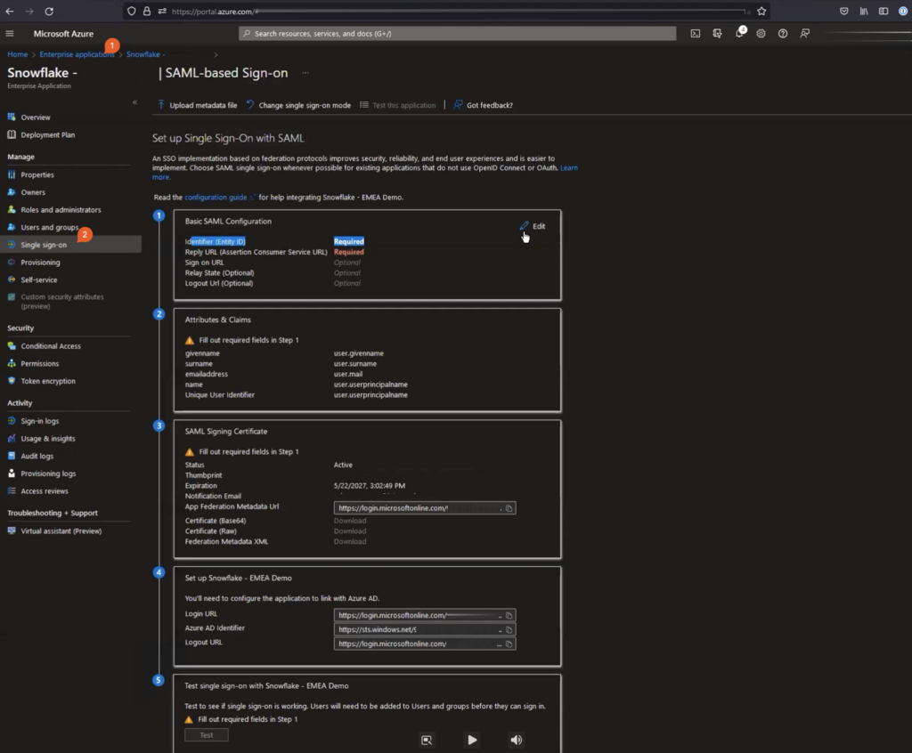Configuring Azure Active Directory SSO for Snowflake - InterWorks