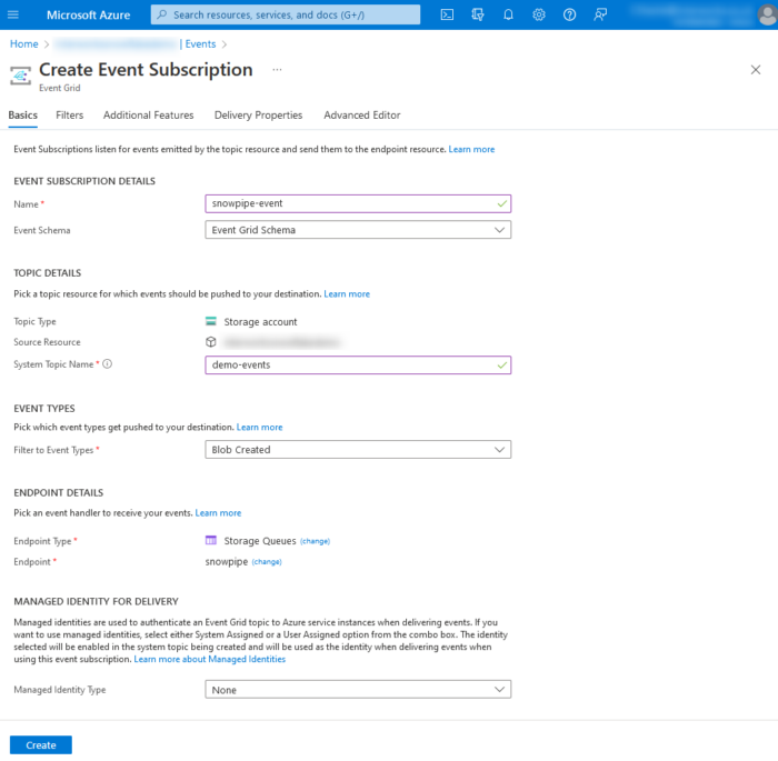 Automated Ingestion From Azure Storage Into Snowflake Via Snowpipe