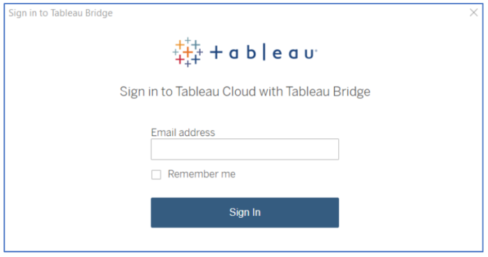 Tableau Bridge: Installation - InterWorks