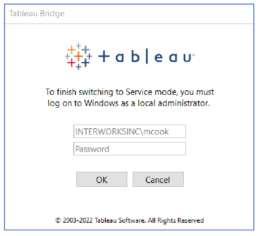 Tableau Bridge: Installation - InterWorks