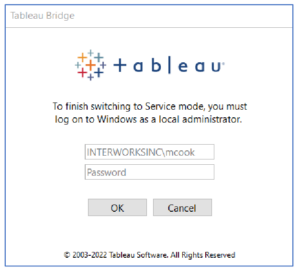 Tableau Bridge: Installation - InterWorks