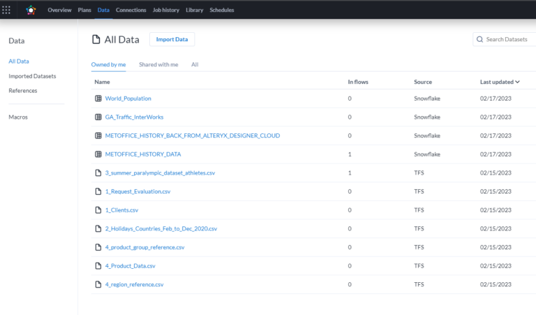 Alteryx Designer Cloud With Alteryx Designer UI – A First Glance - InterWorks