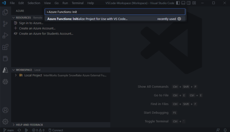 A Definitive Guide To Setting Up Snowflake External Functions With Azure Interworks