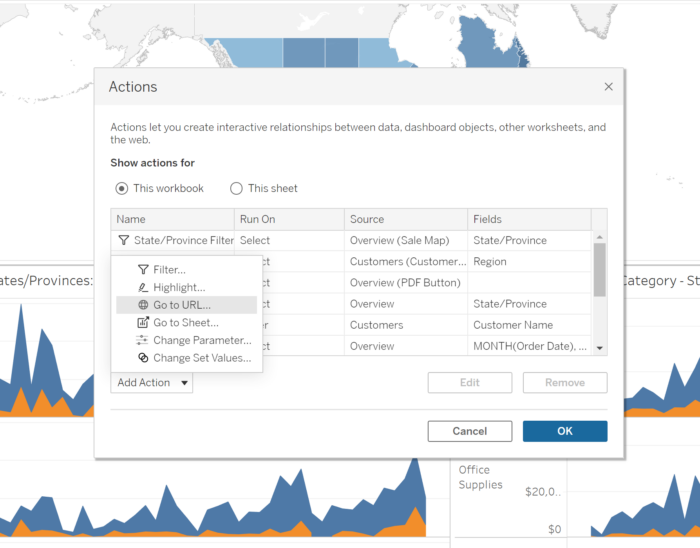 How to Easily Export Your Tableau Dashboards With URL Actions - InterWorks