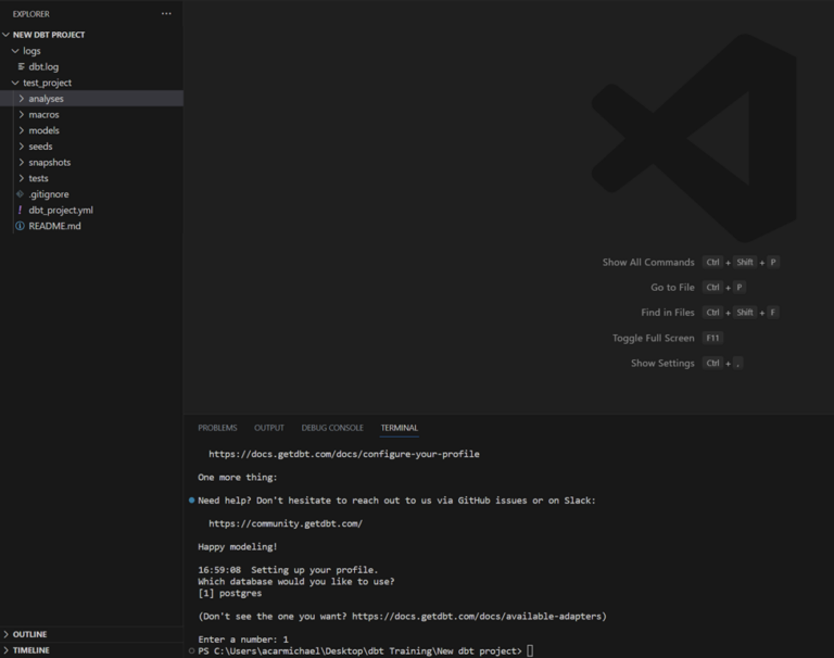 How to Configure a Local dbt Core Environment - InterWorks
