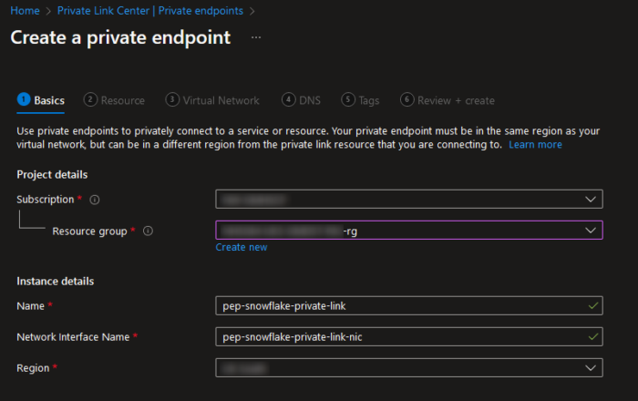 Configure Azure Private Link Connectivity with Snowflake - InterWorks