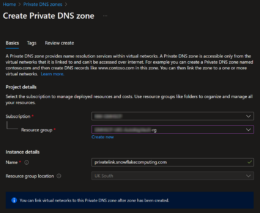 Configure Azure Private Link Connectivity with Snowflake - InterWorks