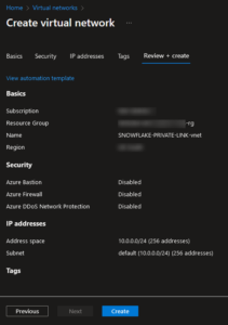 Configure Azure Private Link Connectivity with Snowflake - InterWorks