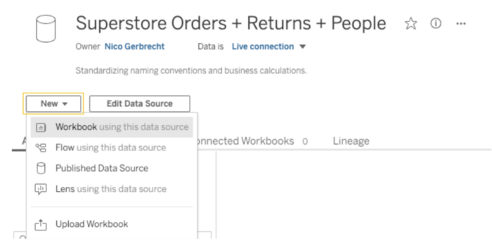 What Can We Do with Published Data Sources in Tableau? - InterWorks