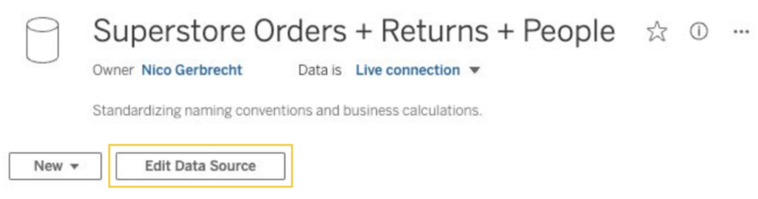 What Can We Do with Published Data Sources in Tableau? - InterWorks