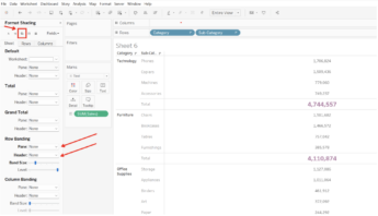 How to Format Sheets, Fields and Filters Using the Format Menu in ...
