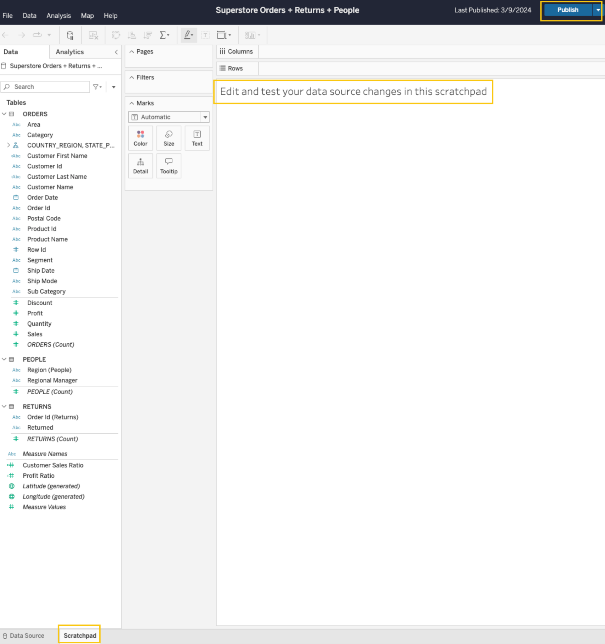 What Can We Do with Published Data Sources in Tableau? - InterWorks