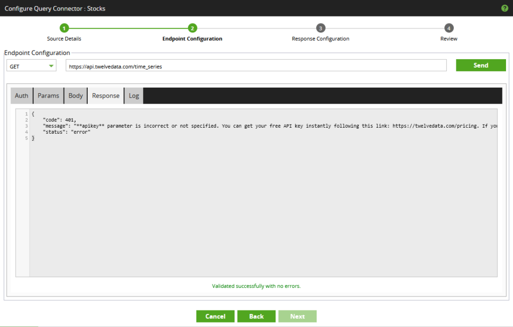 Querying Stock Data with an API Query Profile in Matillion ETL - InterWorks