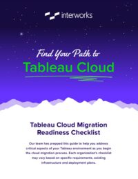 Tableau Cloud Migration Checklist Download - InterWorks