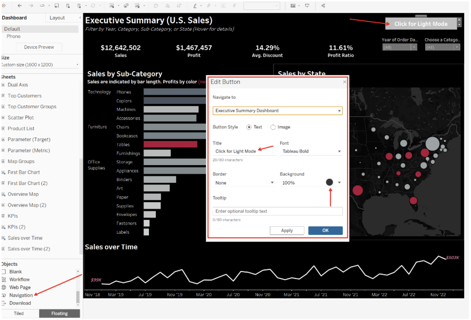How to Decide Between Light Mode Versus Dark Mode Dashboards in Tableau ...