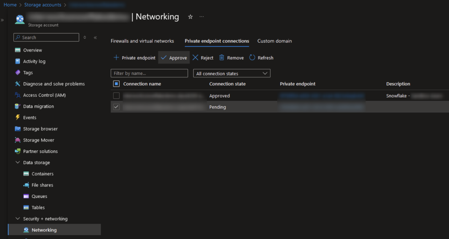 Configuring Private Connectivity between Snowflake and Azure Storage ...