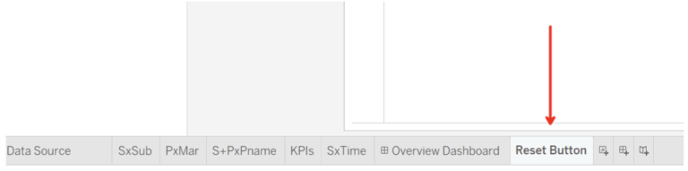 Tableau Dashboarding 101: Create a "Reset All" Filters Button - InterWorks
