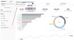 Tableau Dashboarding 101: Create a "Reset All" Filters Button - InterWorks